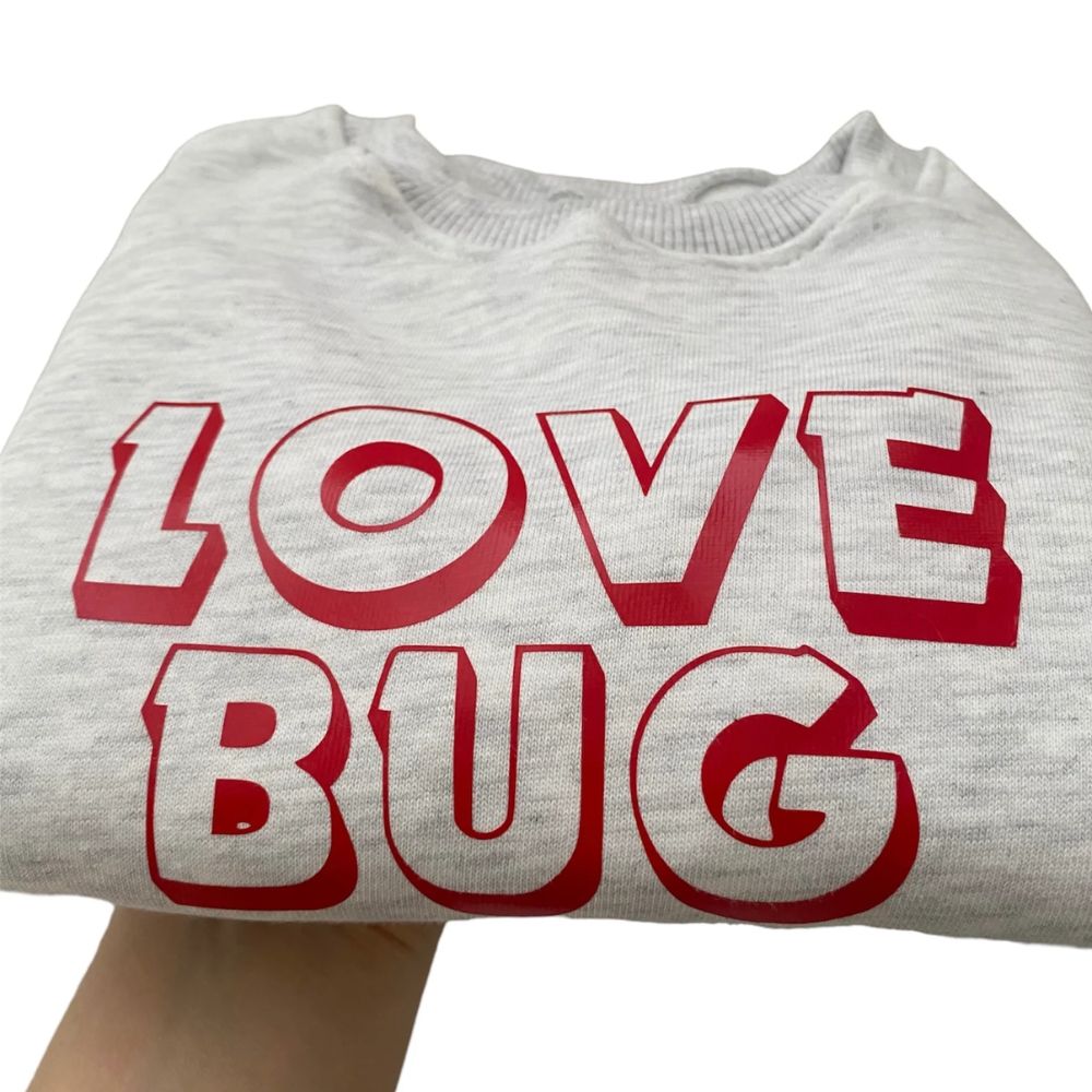 Kids 100% Cotton Love Bug Sweater